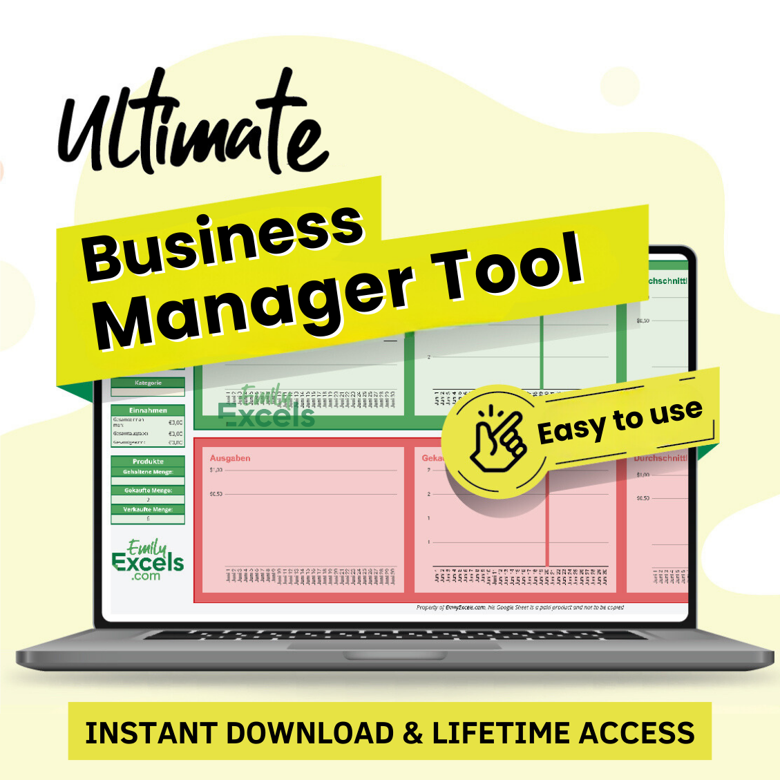 Ultimate Small Business Manager System – Emily Excels