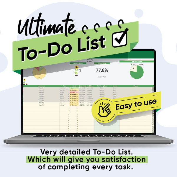 Ultimate To-Do List & Schedule Helper Sheet - For All Day Tasks – Emily ...